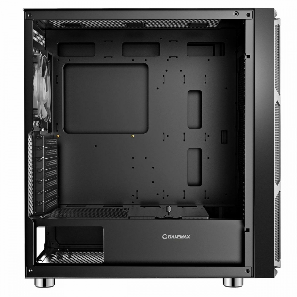 Game Max F15M Mesh Gaming Case 2x 20cm ARGB Fan 1x12cm ARGB Fan TG Side ...